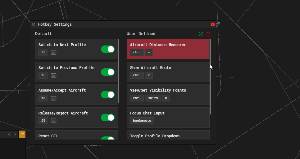 Using Hotkeys | NeoRadar